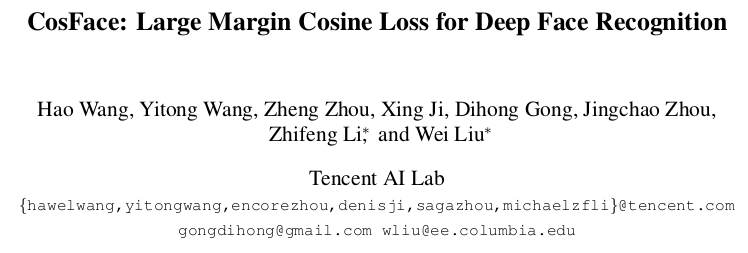 ArcFace，CosFace，SphereFace，三种人脸识别算法的损失函数(Loss Function)的设计 | Chaos万有引力